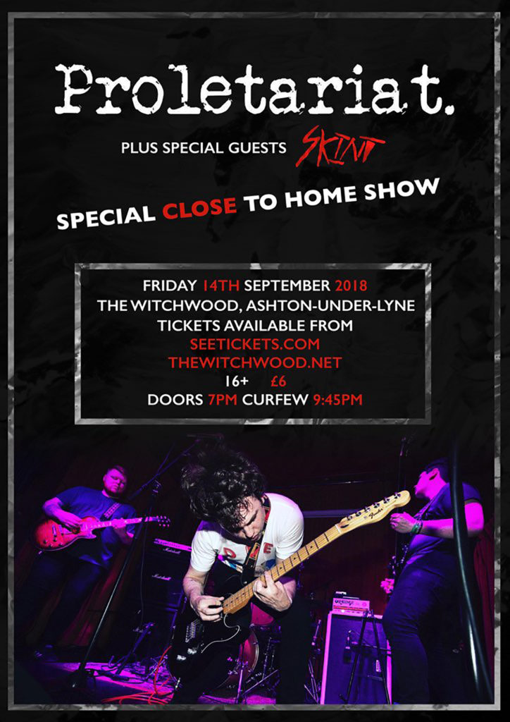 Proletariat at Gullivers, Manchester | Visionhaus Music